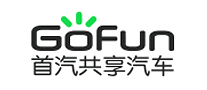 Gofun共享汽车共享汽车标志logo设计,品牌设计vi策划 - 德启设计