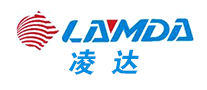 凌达LAMDA压缩机标志logo设计,品牌设计vi策划 – 德启VI设计公司