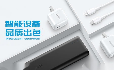 Anker数码伴侣标志logo设计,品牌设计vi策划 - 德启设计